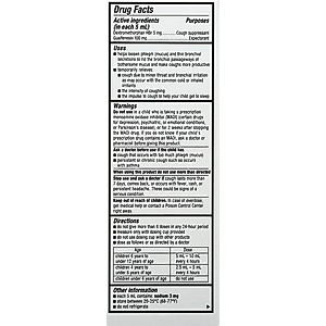 Mucinex Children's Cough Relief Liquid, Cherry, 4oz