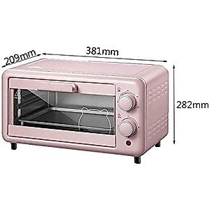 Tabletop Electric Oven 11L Mini Oven Adjustable Temperature 60-230 ℃ and 30 Minutes Timer Multifunctional Household Baking Electric Oven