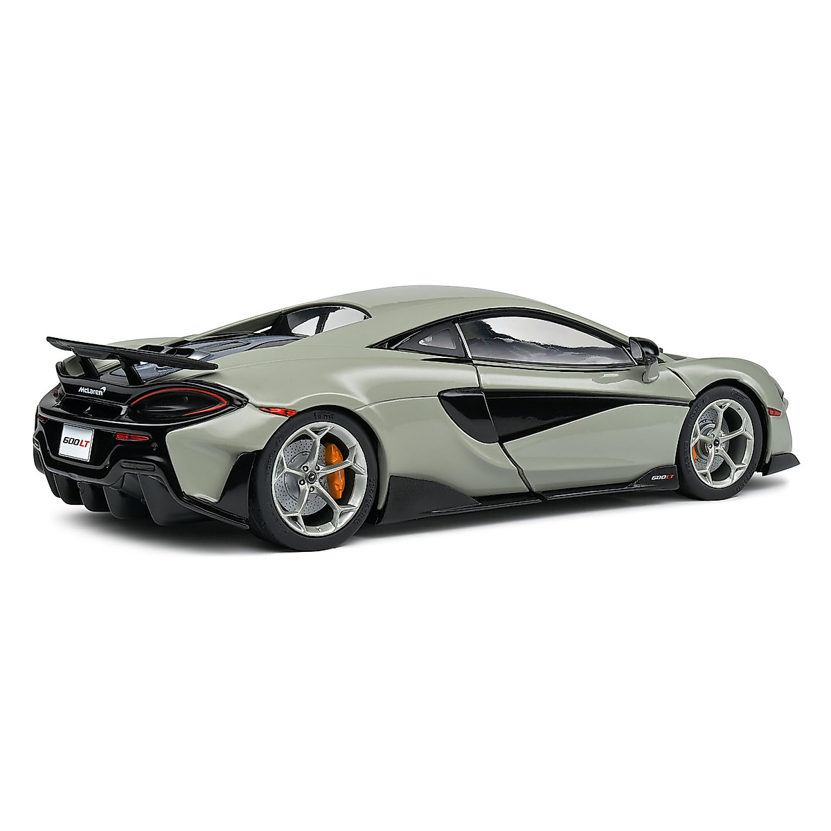 2018 McLaren 600 LT Coupe Blade Silver 1/18 Diecast Model Car by Solido S1804506