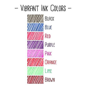 Pilot, FriXion Ball Erasable & Refillable Gel Ink Pens, Fine Point 0.7 mm, Pack of 6, Black