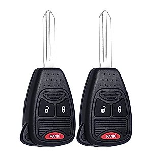 Key Fob Remote Replacement Fits for Dodge Ram 1500 2500 3500 2006 2007 2008 Dakota Magnum Durango Nitro Charger Avenger Caliber Jeep Wrangler Patriot Grand Cherokee Keyless Entry Remote OHT692427AA