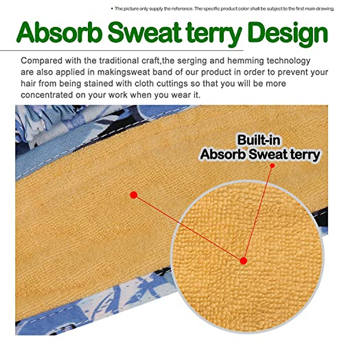 GUOER Button Scrub Cap Women and Men's Scrub Hat Buttons Working Hat One Size Multi Color(BC11B)