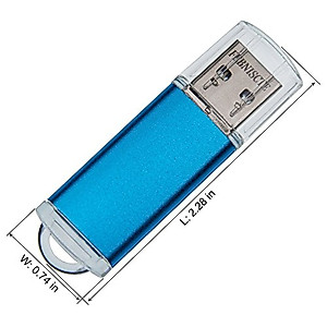 FEBNISCTE 16GB USB 3.0 Flash Drives Bulk Pack of 10 Blank USB Flash Drives Portable USB Drives