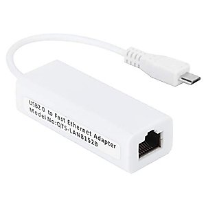Ethernet to Micro Us Network Card Adapter Micro USB to Rj45 Ethernet Port for Raspberry Pi Zero 1.3 W Motherboard