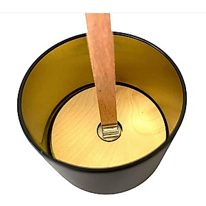 Wick Centering Tool for Single Wick Candle, 1-Wick Stabilizer, Wooden and Cotton Wick Holder,Wick Stabilizer for Candle Making (2.75")