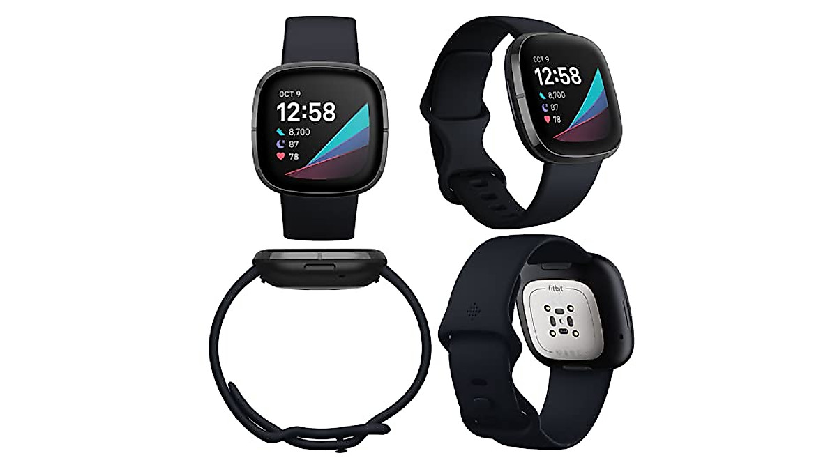 Fitbit Sense Advanced Smartwatch Bundle with GPS & Health Metrics