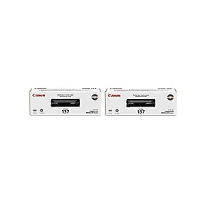 Canon 2X 137 Full Yield Cartridge for MF212w, MF216n, MF227dw, MF229dw Laser Printers