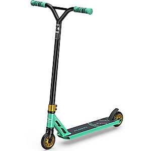Fuzion X-5 Pro Scooter - Trick Scooter for Kids 8 Years and Up - Pro Scooters for Teens - Best Stunt Scooter for BMX Scooter Tricks (Teal Green)