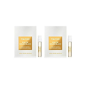 Tom Ford Eau De Soleil Blanc Eau De Toilette ~ Sample Duo ~ each 0.05 fl oz/total 0.1 fl oz