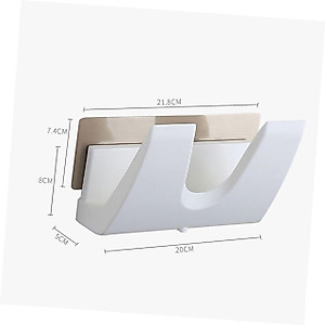 TIDTALEO Shelf storage rack pan cover rack sucker lid rack pot lid organizer wall mount pot lid holder shelf suction cup Storage