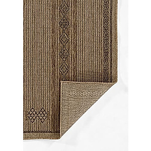 Momeni Hampton Transitional Indoor/Outdoor Area Rug, Natural, 4'1" X 6'