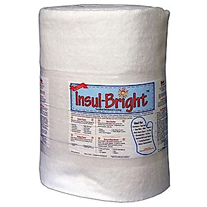 Fields Warm Company Genuine Insul-Bright Insulbrite Brite Insulated Lining by The Yard, 45 Inches