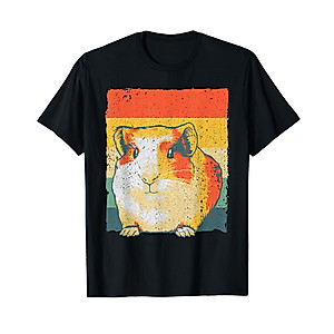 Cute Guinea Pig Design For Men Women Kids Vintage Guinea Pig T-Shirt