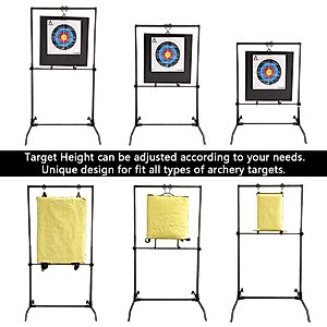 Highwild Archery Target Stand for Bag Targets Block Cube Foam - Larger Range - Multi-Function - Flexible - Durable