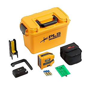Pacific Laser Systems PLS A Fluke Company 5G 5 Pt. Green Laser Kit with Pendulum Lock & Toolbox