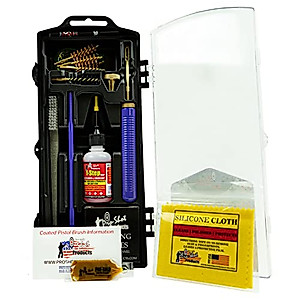 Pro-Shot Products Purple Coated Rod Universal Pistol Kit, Purple (PURP-Pistol)