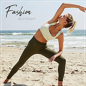 3 Pack Leggings for Women-No See-Through High Waisted Tummy Control Yoga Pants Workout Running Legging 01-Black