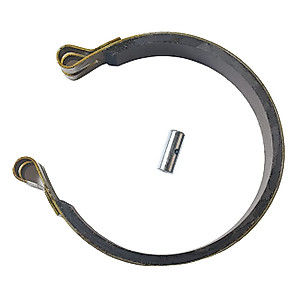 awtetpje Go Kart Mini Bike 4" Brake Band & Pin for 4 inch Go-Cart ATV Minibike Brake Drum 2 Pack