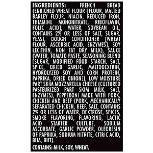 Red Baron, French Bread Pepperoni Pizza, 10.80 oz (Frozen)