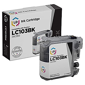 LD Compatible Ink Cartridge Replacement for Brother LC103BK High Yield (Black)