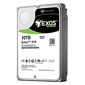 Seagate Enterprise Capacity | ST10000NM0016 | 10TB 7200 RPM SATA 6.0Gb/s 256MB Cache Hyperscale 512e 3.5" Hard Disk Drives
