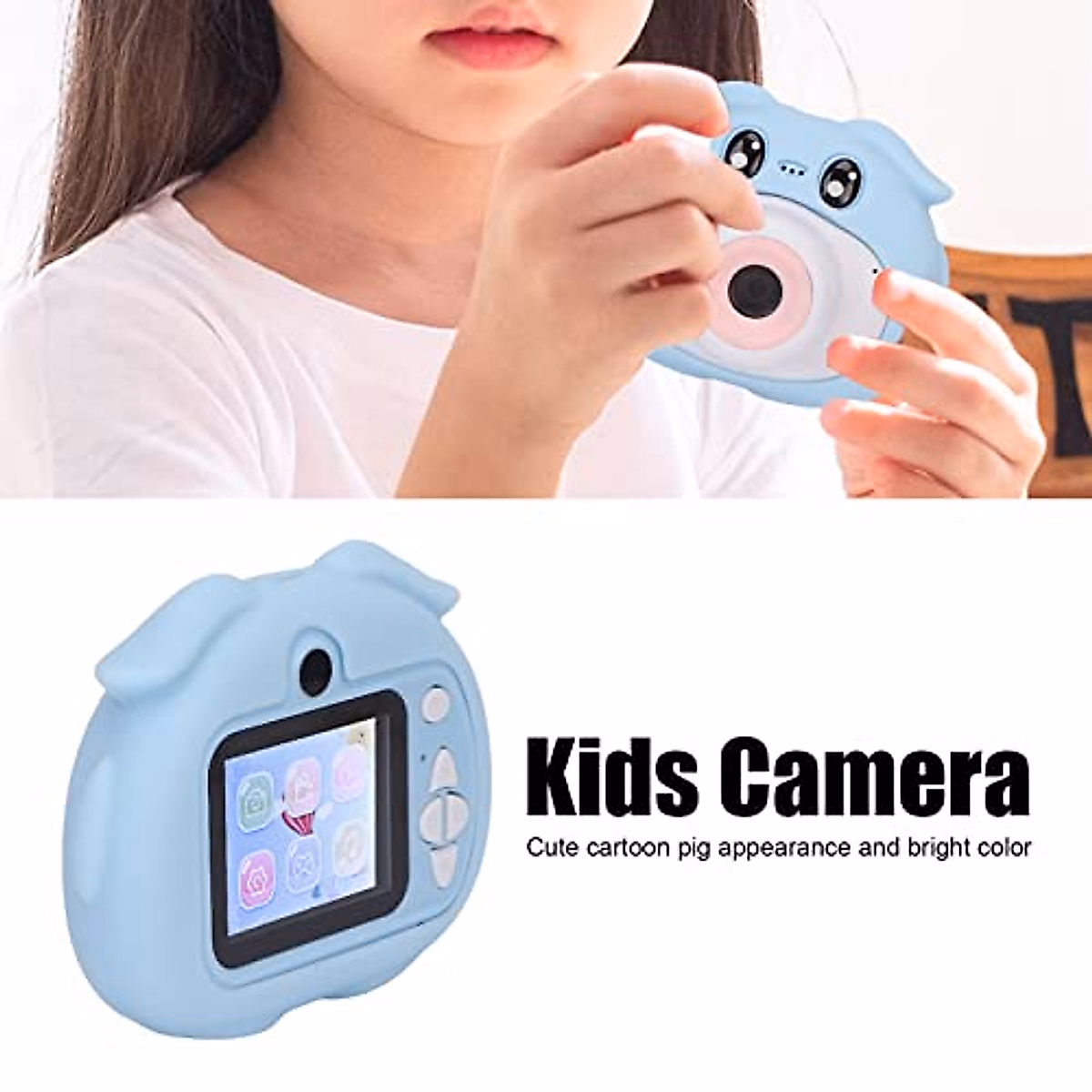 Kids Camera, 4 Layer Optical Glass Kids Digital Camera Multifunctional for Kids