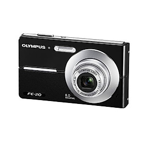 Olympus FE-20 8MP Digital Camera (Black)