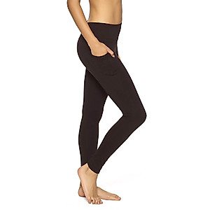 Felina | Athletic Pocket Legging | Yoga Pants | Lounge Black