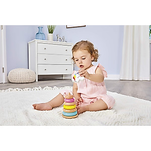 Little Tikes Wooden Critters Unicorn Shape Stacker Developmental Toy