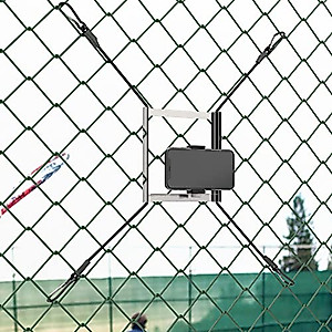 Matare Fence Mount - Fence Mount for GoPro Smartphones, to a Chain Link Fence for Recording Baseball,Softball and Tennis Games