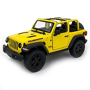 KINSMART 2018 Jeep Wrangler 1:34 Scale Die Cast Model 4 Set