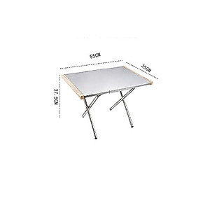 DOUBAO Original Aluminum Folding Camping Table Laptop Bed Desk Adjustable Outdoor Tables BBQ Portable Lightweight Simple Rain Proof