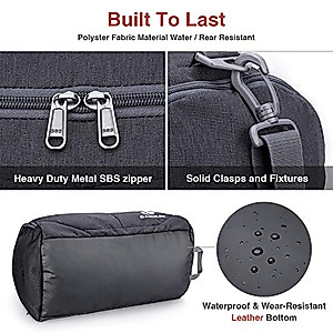 Canway Sports Gym Bag, Travel Duffel bag with Wet Pocket & Shoes Compartment for men women, 45L, Lightweight