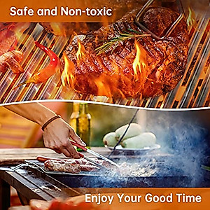 Cozilar Grill Grates Grid Gas Grill Replacement Parts for Weber 7524 7528, Weber Genesis E-310, E-320, E-330, S-310, S-320, S-330, EP-320, EP-330, 19.5” Cooking Grid, for 7620 7622 Flavorizer Bars