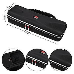 FBLFOBELI Hard Travel Carrying Case for Brother Wireless Compact Desktop Scanner ADS-1700W / RADS-1700W, Protective Storage Bag (Case Only)
