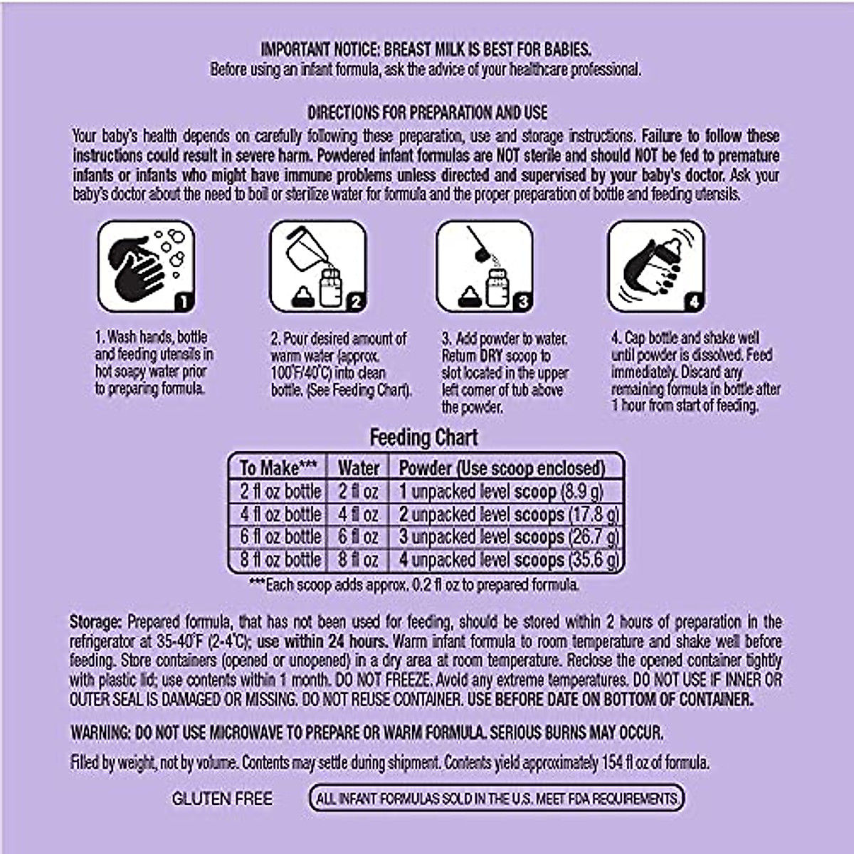 Amazon Brand - Mama Bear Gentle Baby Formula Milk-Based Powder with Iron, Complete Nutrition, Easy to Digest, 21.5 Ounce