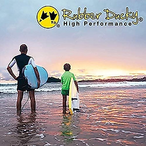 Rubber Ducky - Kid's SPF 44 Lip Balm - Moisturizing Vitamin E Sunscreen For Lips - All Season Broad Spectrum UV Protection - Waterproof 80 Mins -NO-OX Protectant - Clear - Vanilla (3 Packs)