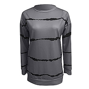 Puff Sleeve Denim Jacket Womens Tank Tops Hoodie Pullover Sweatshirt Fall Sweatshirt for Women Women Coats Hoodies Kawaii Cartoon Lined Aztec Print Black Long Sleeve top Henley Tops for Women