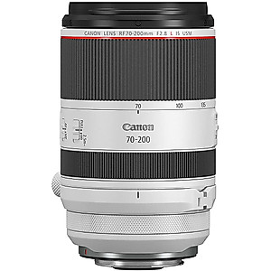 Canon RF 70-200mm f/2.8L is USM Lens (3792C002) + Filter Kit + Cap Keeper + Cleaning Kit + More (Renewed)