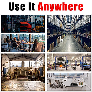 ROAD DAWG APTC304D Torin Steel Tool Service Push Cart with 2 Shelves and 150 lb Capacity, Red