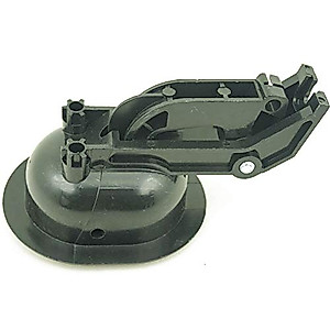 Pmsanzay Universal Oval Black Plastic Sofa Chair Suite Recliner Release Pull Handle Settee Couch Cable Part Adjuster/Durable Release Lever Handle Hard for Most Brands（Pack of 2）