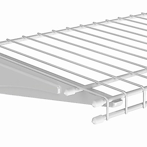 ClosetMaid 21203 Small Plastic End Caps for Wire Shelving, 1000-Pack, White, 1000 Count