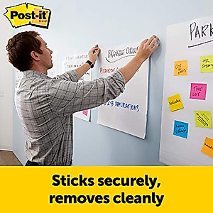 Post-it Self-Stick Mini Easel Pad, 15 in x 18 in, 20 Sheets/Pad, 3 Pads, Great for Virtual Teachers and Students (577-3PK)