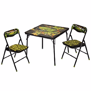 Nickelodeon Teenage Mutant Ninja Turtles Table and Chair Set (3-Piece)