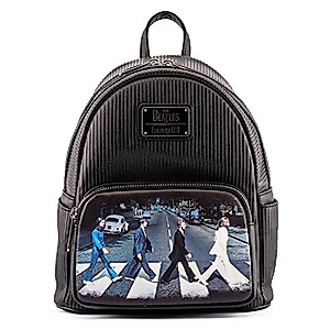 Loungefly The Beatles Abbey Road Womens Double Strap Shoulder Bag Purse