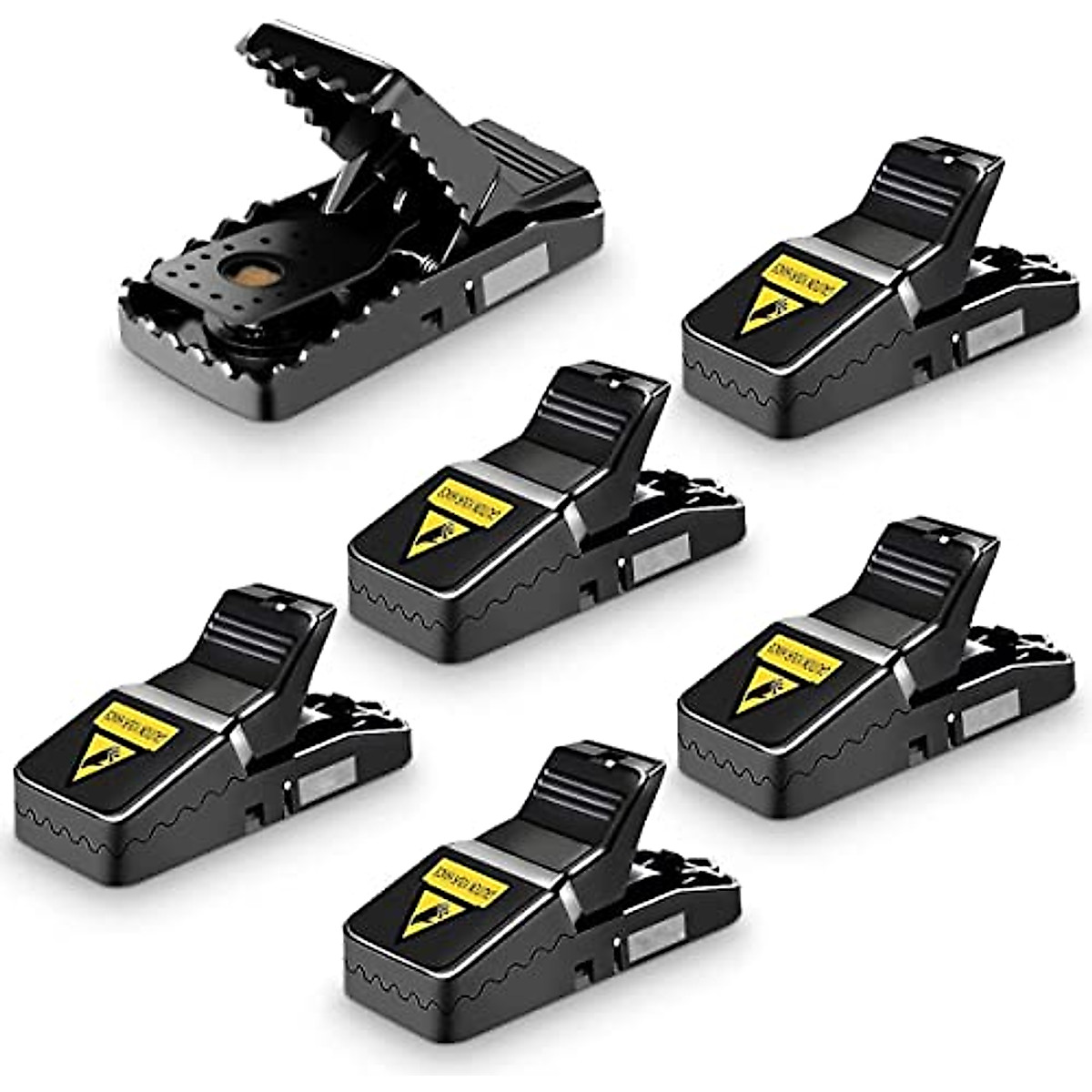 Mouse Trap,Reusable Mice Trap for House Hands-Free Quick Kill Small Rat Traps Indoor Outdoor Effective Sanitary Safe Mousetrap Catcher for Family and Pet