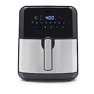 Oster DiamondForce Nonstick XL 5 Quart Digital Air Fryer, 8 Functions with Digital Touchscreen