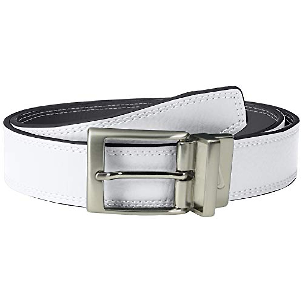 Nike Men's Classic Reversible Belt, Black/White, 36
