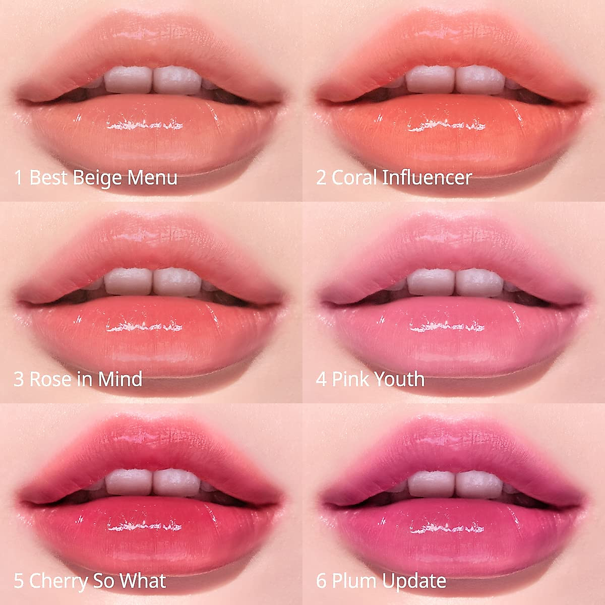 Peripera Ink Mood Glowy Tint, Lip-Plumping, Naturally Moisturizing, Lightweight, Glow-Boosting, Long-Lasting, Comfortable, Non-Sticky, Mask Friendly, No White Film (03 ROSE IN MIND)