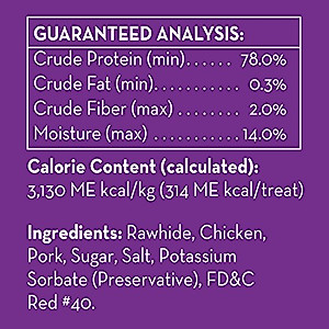 Dingo Ringo Rawhide Chew Treat 5 Count (Pack of 1)